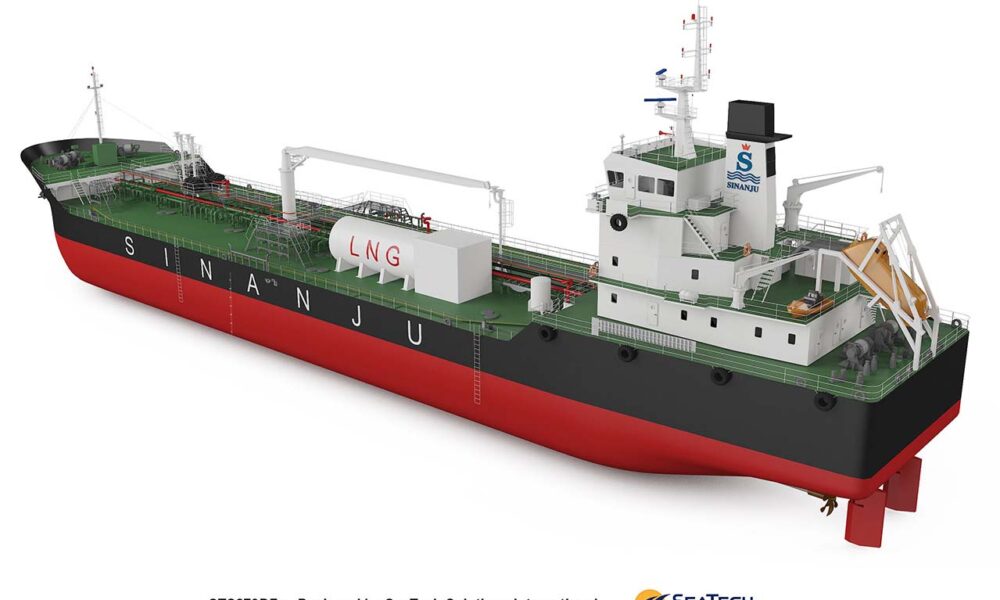 Sinanju LNG DF bunker tanker to use Yanmar LNG systems | Manifold Times