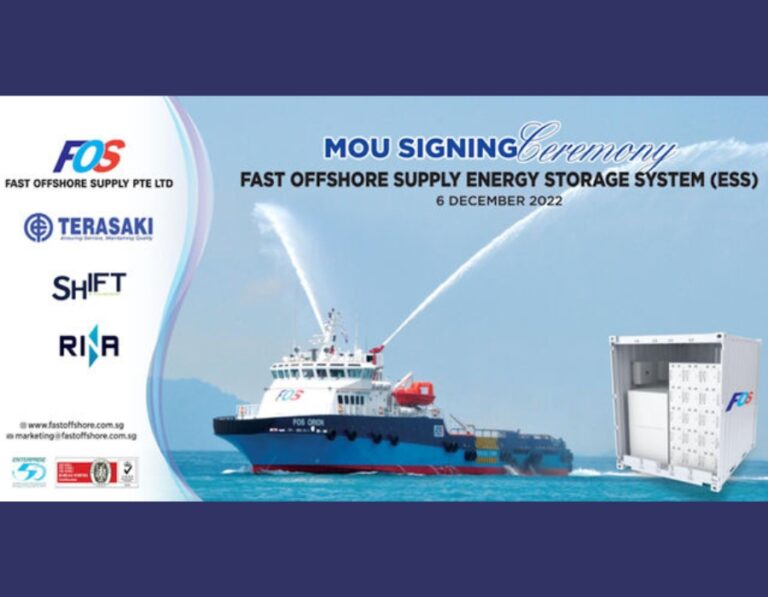 Singapore-based Fast Offshore Supply to electrify transport crew vessel ...