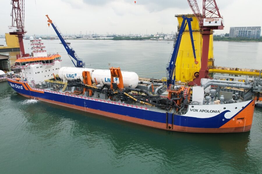 Keppel O&M delivers second Singapore-built LNG dual-fuel dredger “Vox ...