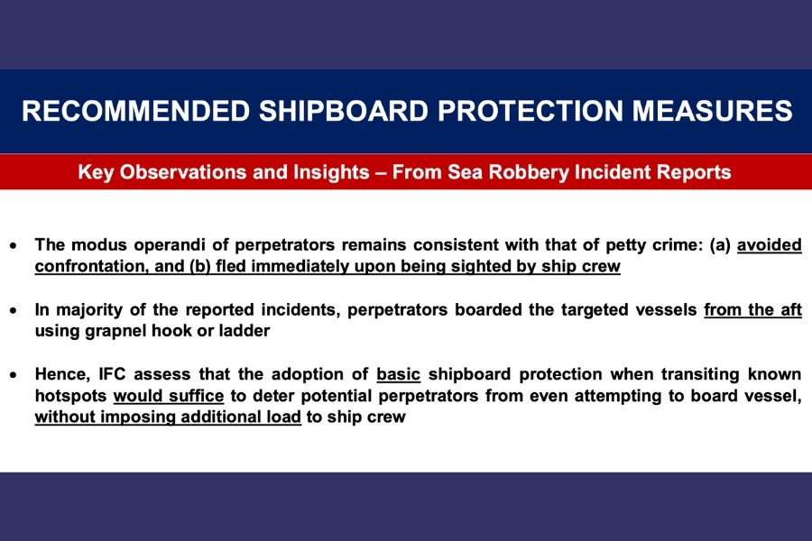 IFC publishes key observations from sea robbery incident reports ...