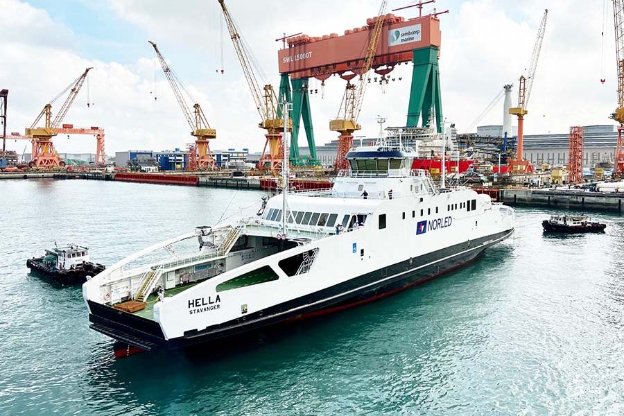 Sembcorp Marine completes fabrication of first zero-emission battery ...