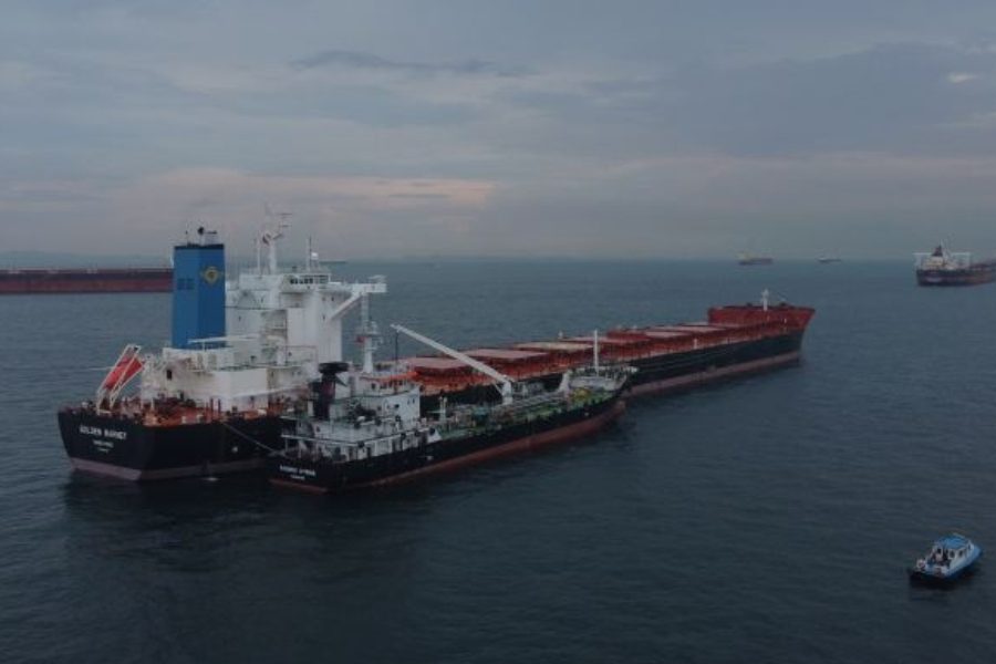 Golden Ocean Group bulk carrier successfully refuelled close to ...