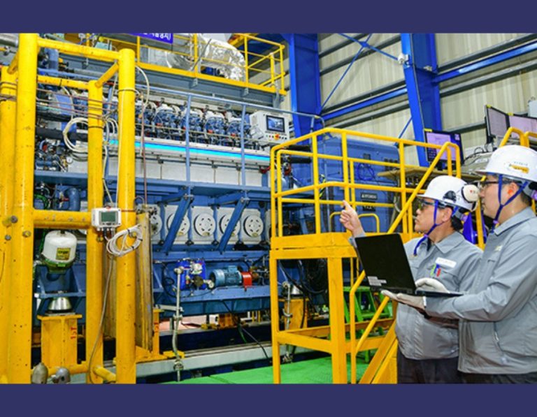 Hyundai Heavy Industries Group develops Korea’s first LNG/hydrogen hybrid engine. | Manifold Times