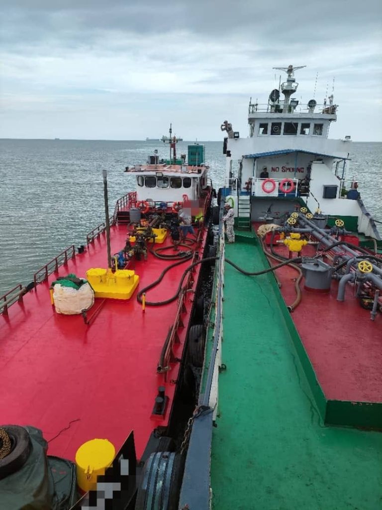 Malaysia: MMEA detains tanker and cargo ship for illegal STS oil ...
