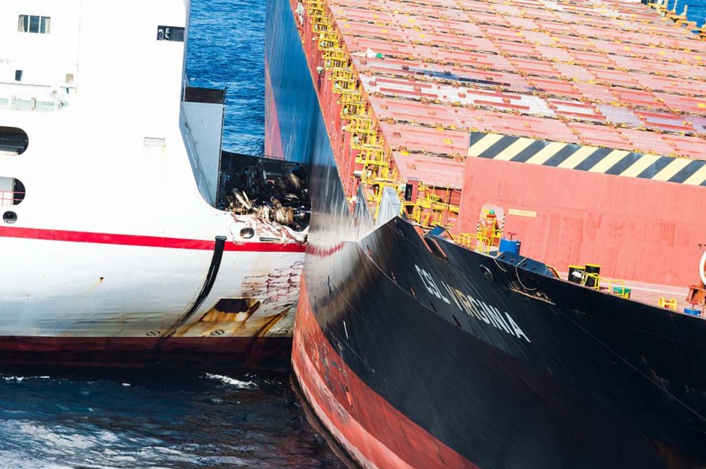 CSL Virginia/Ulysses collision: Oil recovery operations continue ...