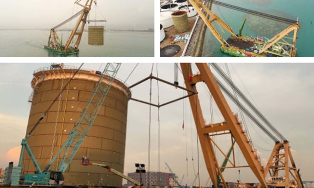 Singapore: Vopak Terminals Sebarok tank expansion enters milestone ...