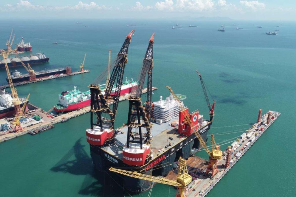 Singapore: Sembcorp Marine completes world’s first dual fuel SSCV ...