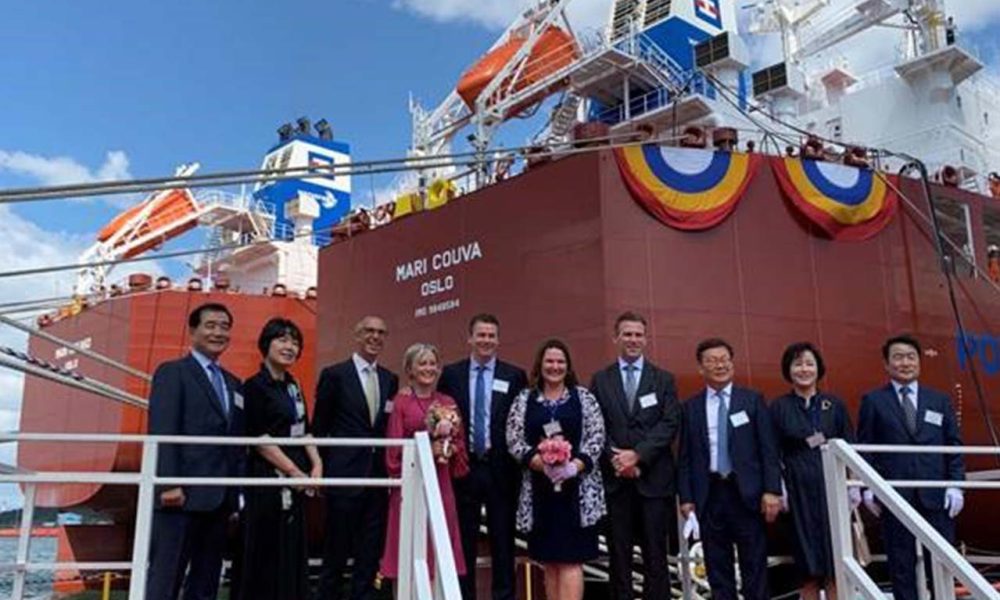 Waterfront Shipping Company receives two methanol-fuelled newbuilds ...