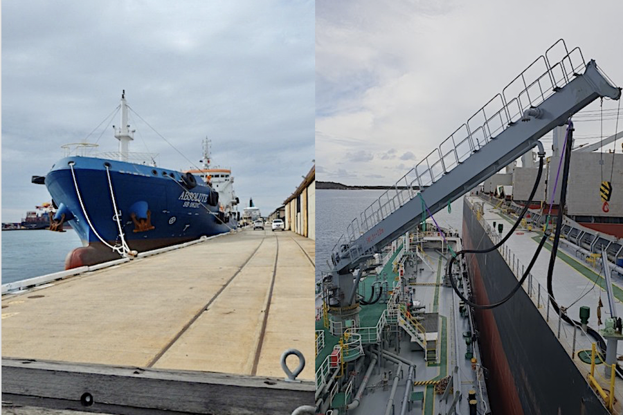 ASP Ships Group and BP Marine welcome new bunker tanker at Fremantle ...