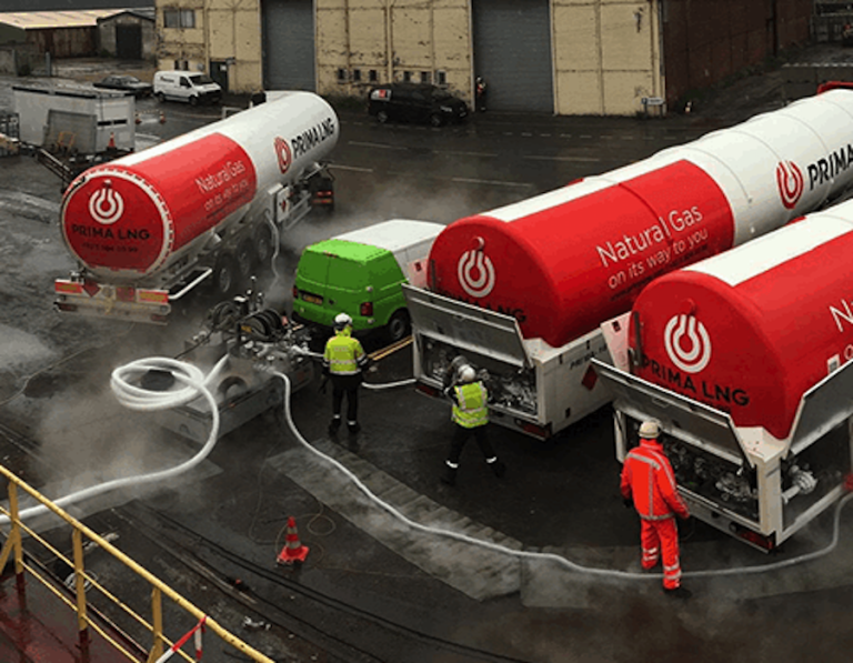 KC LNG trailer-mounted manifold makes way for high speed LNG bunkering ...