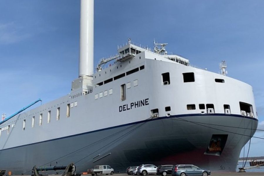 CLdN’s “MV Delphine” to resume service with newly fitted wind ...