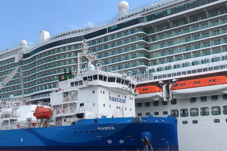 Gasum subsidiary Nauticor completes LNG bunkering op for P&O Cruise ... Gasum subsidiary Nauticor completes LNG bunkering op for P&O Cruise ...