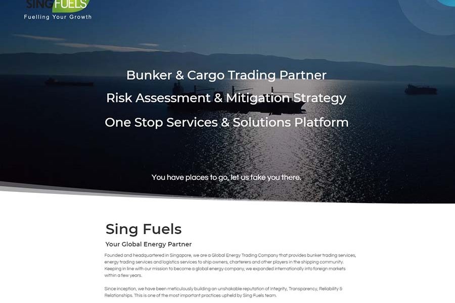 Sing Fuels launches new website as part of 2.0 strategy for corporate ...