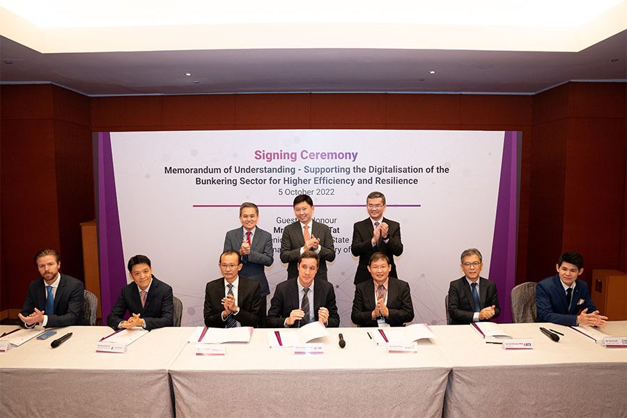 SIBCON 2022: SGTraDex enters MOU with six bunkering sector tech ...