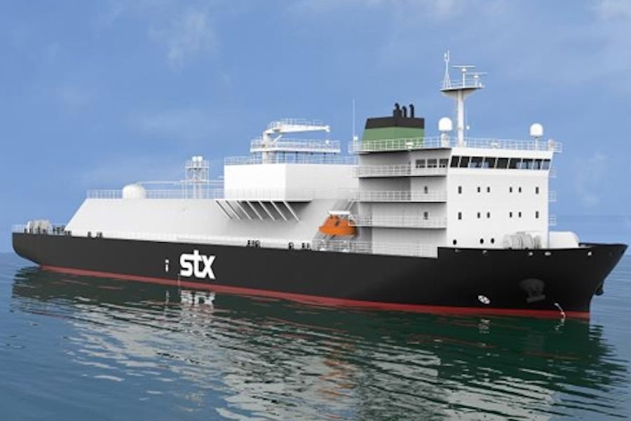 STX Offshore & Shipbuilding unveils 7,500 m3 capacity LNG bunkering vessel design | Manifold Times