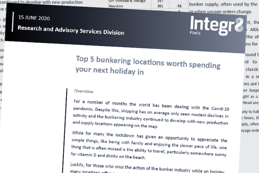 Integr8 Fuels: Top five bunkering locations worth spending your next ...