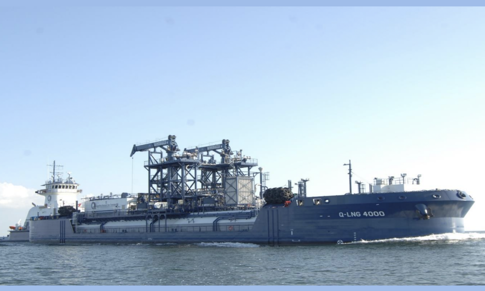 Q-LNG LNG bunker barge awarded DPS+1 notation from ABS, completes sea ...
