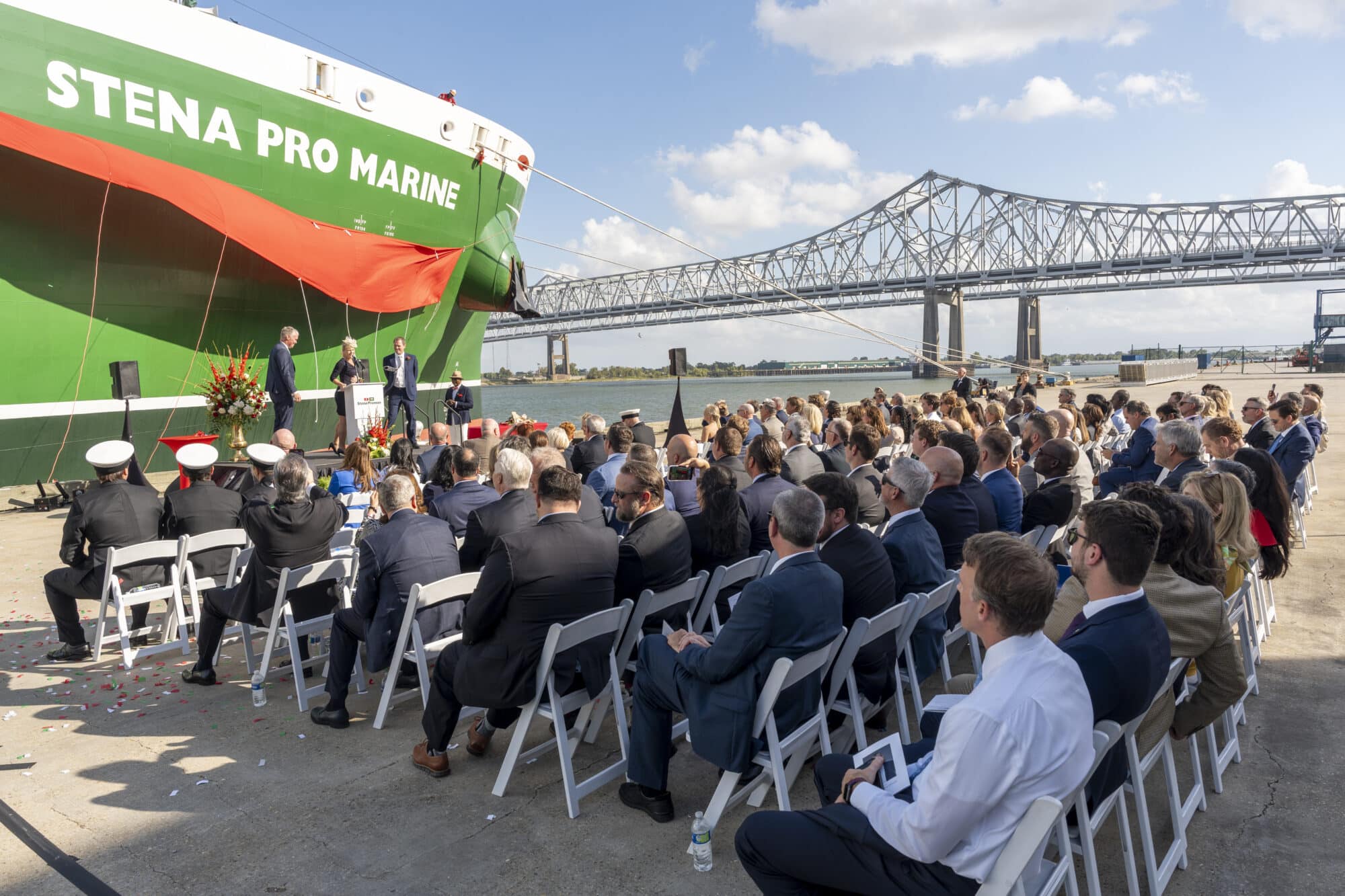 Proman Stena Bulk names methanol-fuelled tanker “Stena Pro Marine” in ...