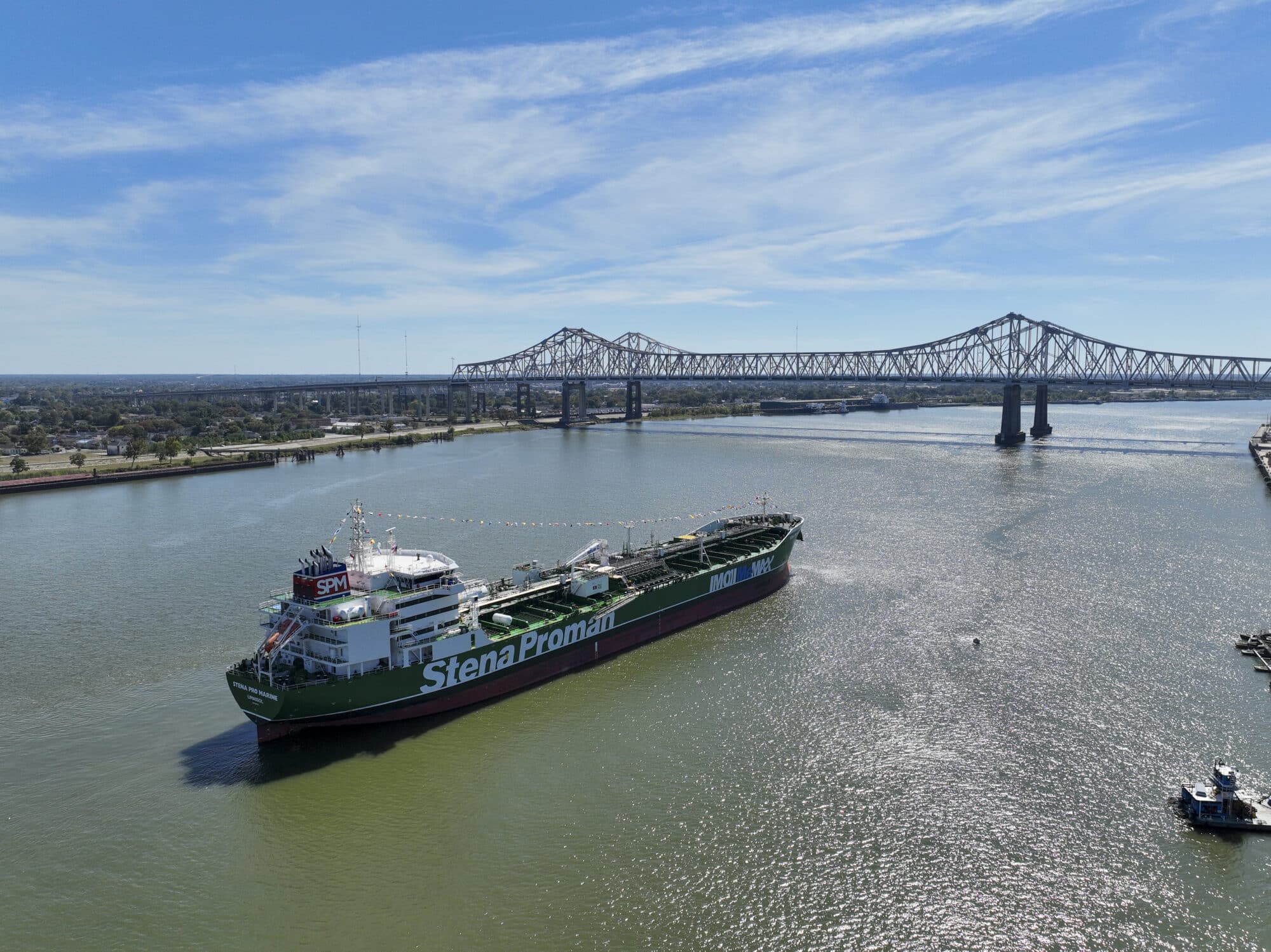 Proman Stena Bulk names methanol-fuelled tanker “Stena Pro Marine” in ...