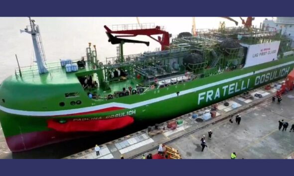 Fratelli Cosulich takes delivery of second LNG bunkering vessel ...