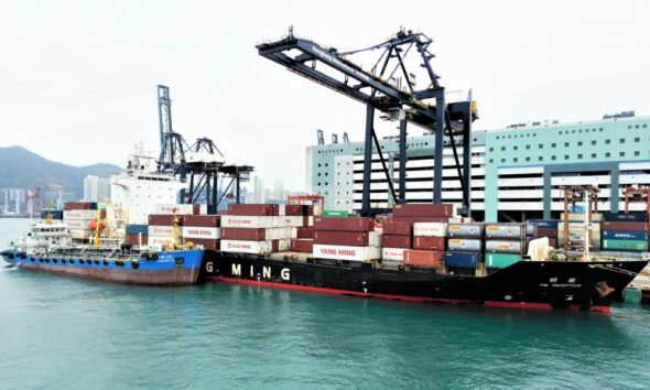 Yang Ming receives its first b24 bio bunker fuel delivery from ...