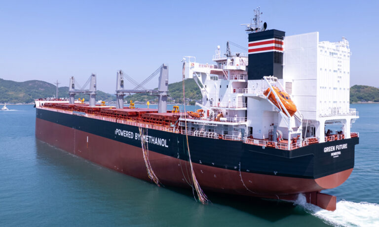 Historic first for China with first green methanol bunkering op of ...