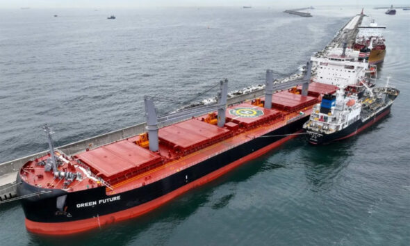 Singapore: Equatorial conducts its first bio-blended LSMGO bunker fuel ...
