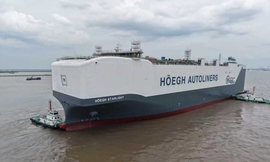 Höegh Autoliners adds ammonia-ready car carrier to fleet | Manifold Times
